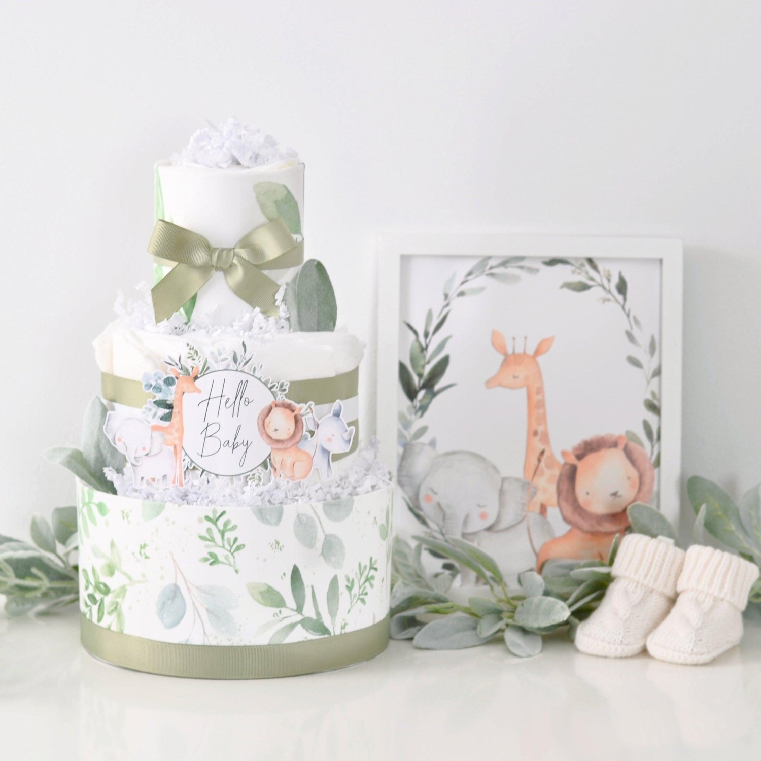 Adorable Diaper Cakes for Baby Girls and Boys – Baby Blossom Company